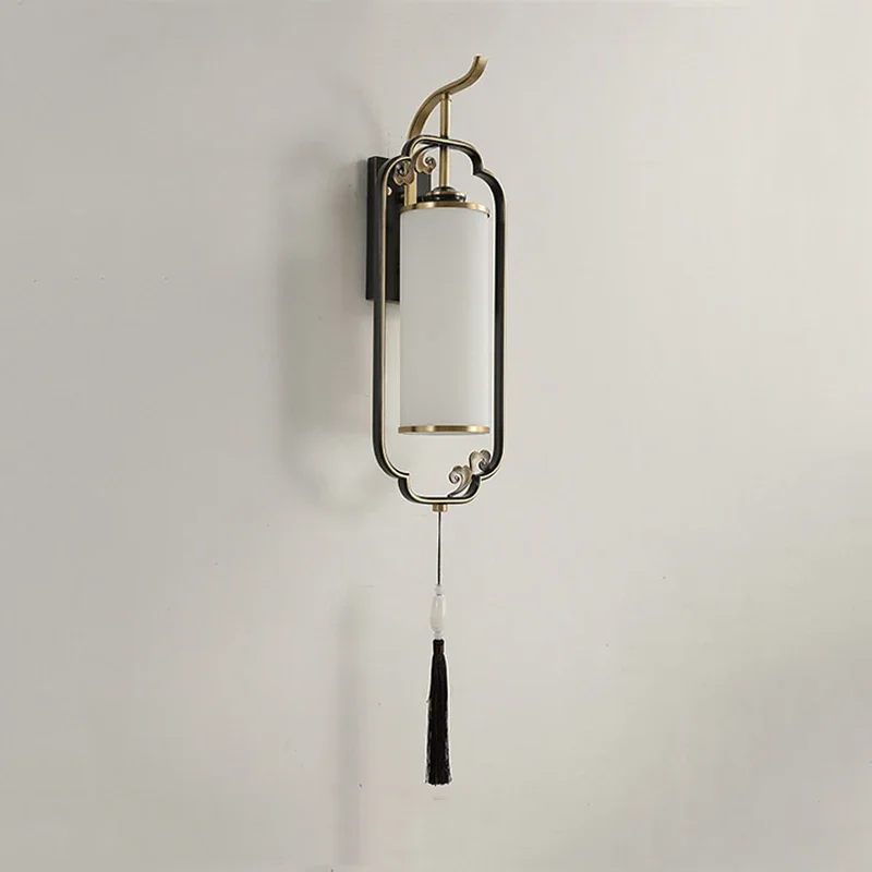 New Chinese Wall Lamp Living Room Tv Background Wall Lamp Bedroom ...