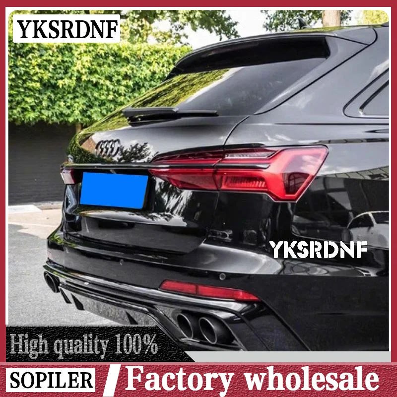 ABT Style PP Rear Bumper Diffuser For Audi A6 S6 C8 avant Sedan Wagon ...