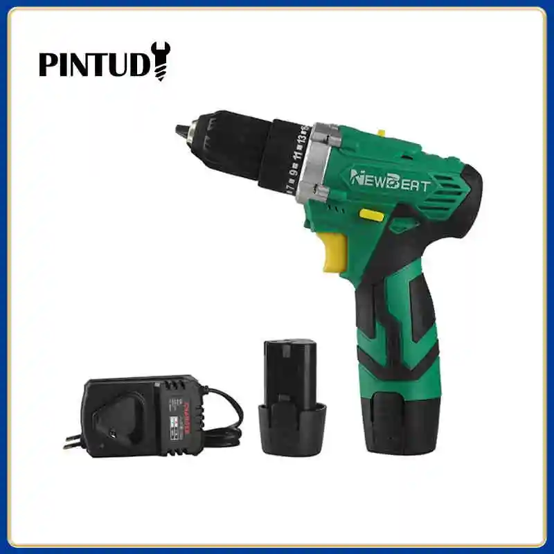 Newbeat-12v-25N-m-Cordless-Drill-Set-with-2pcs-Battery-Drill-1-5Ah-High ...