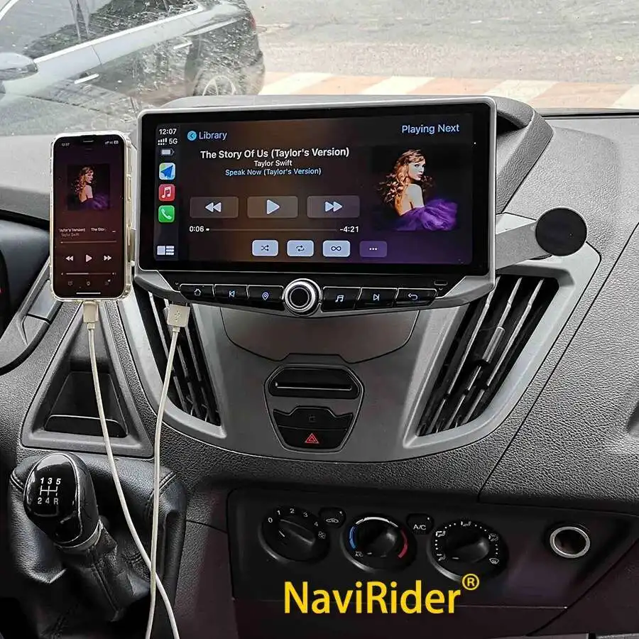 Für Ford Transit 2015-2018 10,88 zoll Android Carplay Auto Radio ...