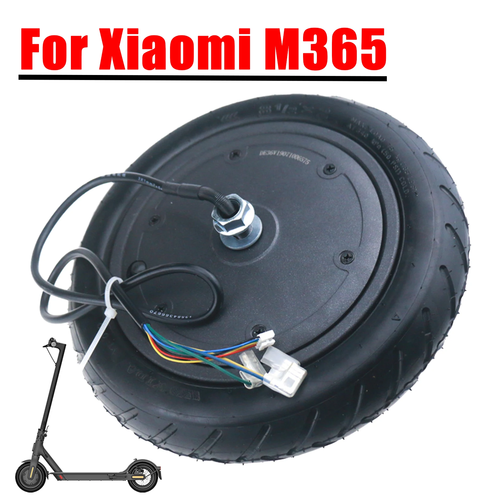 Scooter Motor For Xiaomi M365 Electric scooter Disc Brake Wheel Hub ...