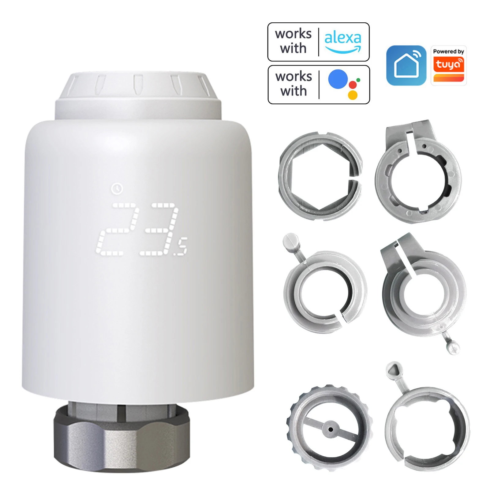 Tuya Wifi/zigbee Thermostatic Radiator Valve Actuators Smart ...