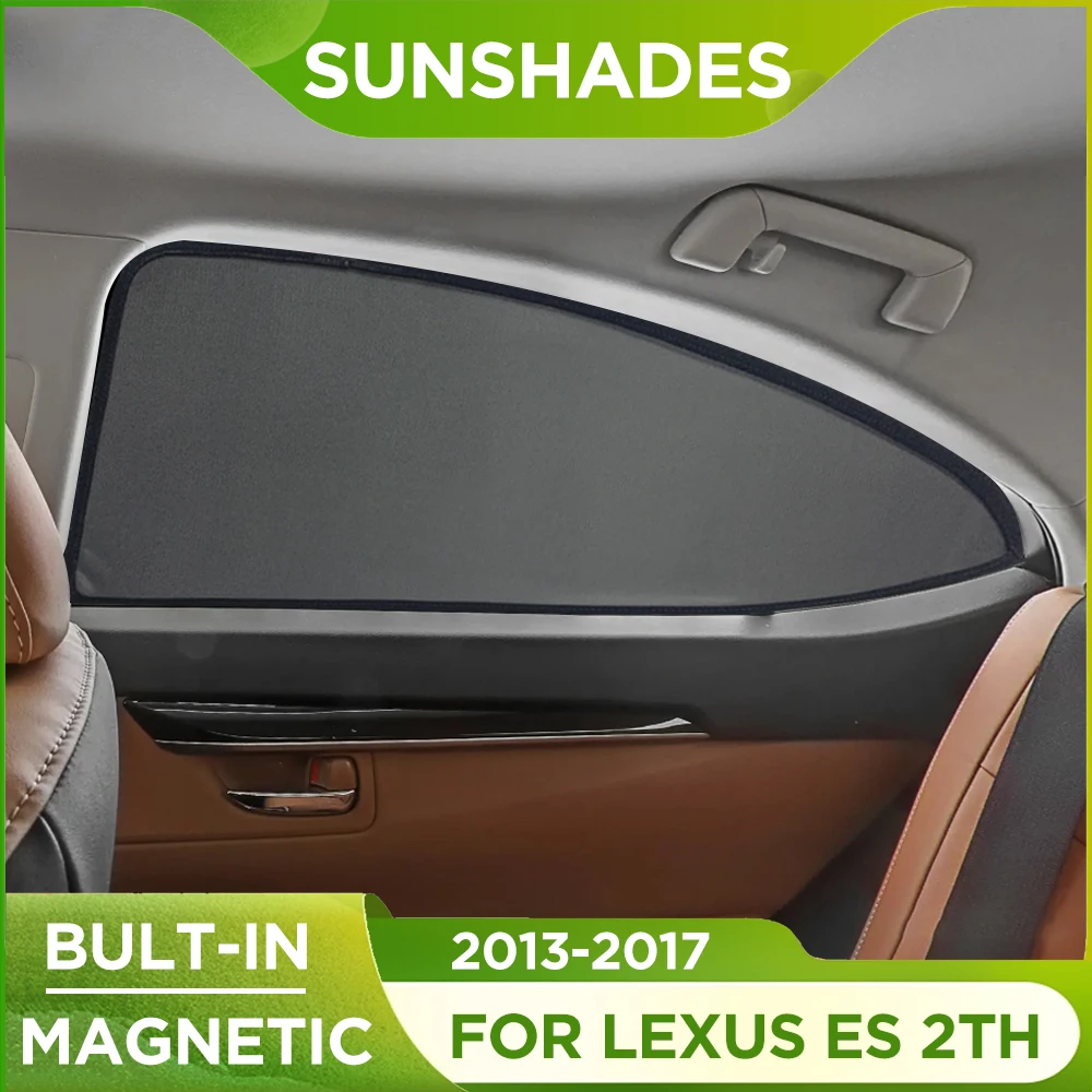 Magnetic-Car-Window-Sunshades-For-Lexus-ES-2th-2013-2014-2015-Rear-Side ...