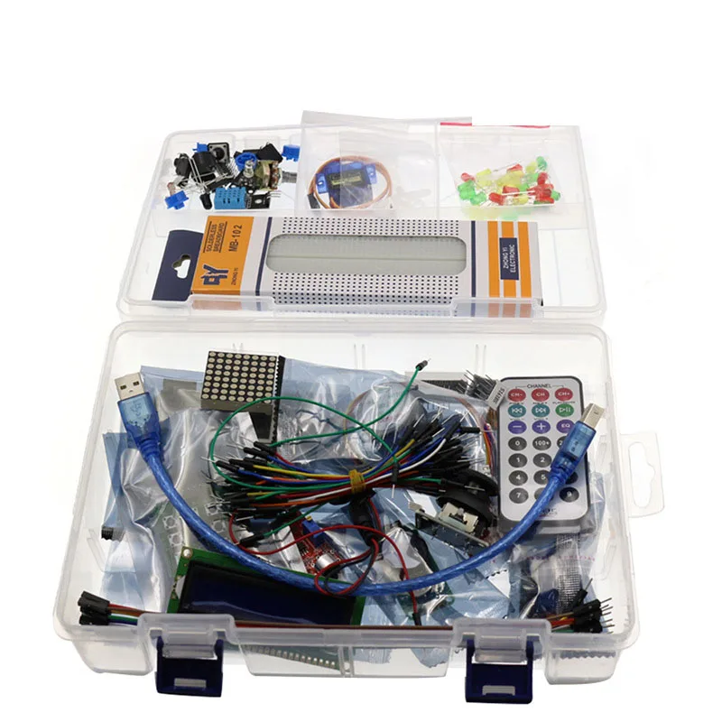 GREATZT-Kit-de-iniciaci-n-para-Arduino-Uno-R3-placa-de-pruebas-y ...