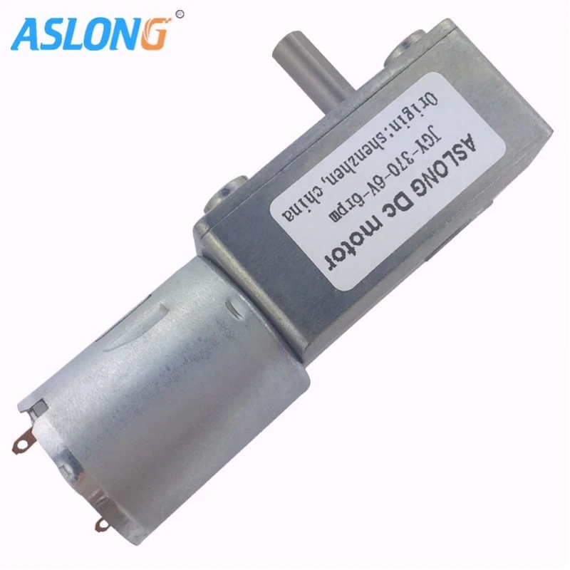 Motor reductor de CC de 12V, 3 210Rpm, 370 potente Motor eléctrico de ...