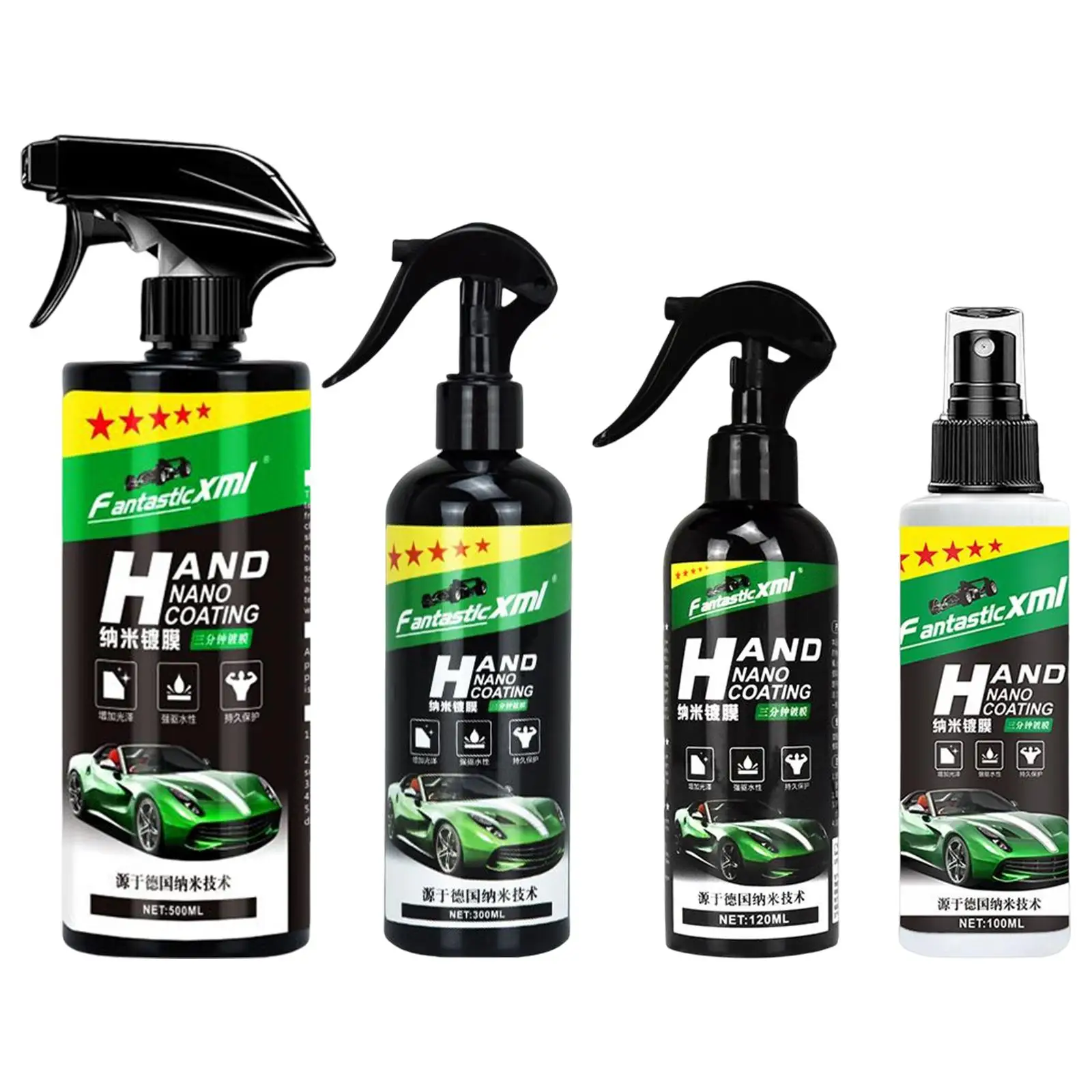 120ml Nano Ceramic Spray Coating Hydrophobic Stain Proof Car Paint Protection Car Spray Coating ...
