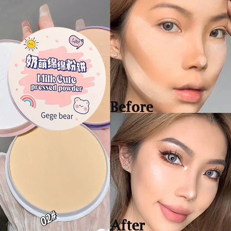 1PC-Waterproof-Moisturizing-Powder-Cake-Oil-Control-Matte-High-Coverage ...
