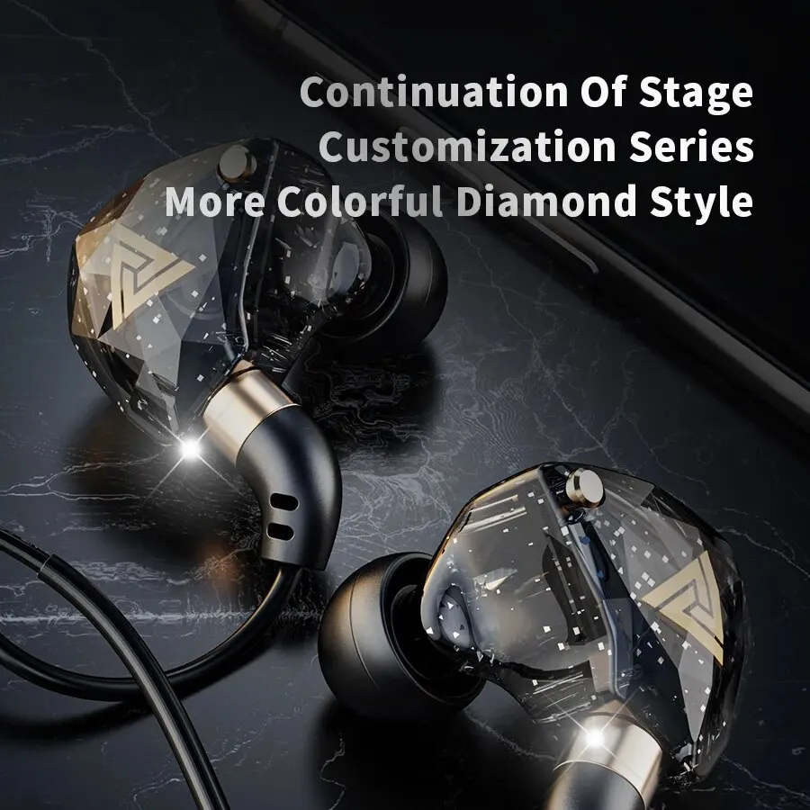 QKZ-SK8-Dynamic-Earphones-HIFI-Bass-Earbuds-In-Ear-Monitor-Sport-Noise ...