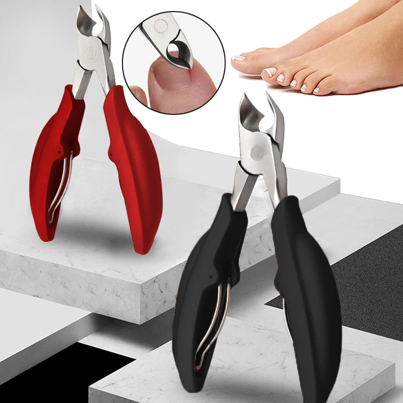 Thick-Nail-Clippers-Ingrown-Toenail-Nipper-Pedicure-Cutter ...