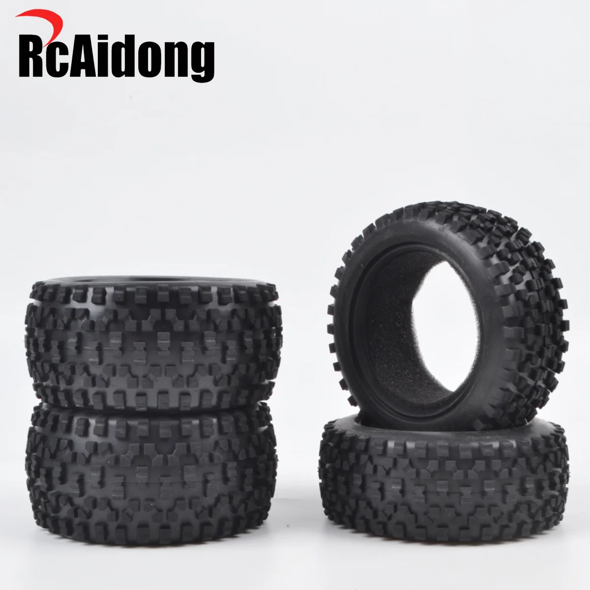 RC Wide Stud Spike Tires For Tamiya Manta Ray/DT02/DT03/TT02B/DF02 ...