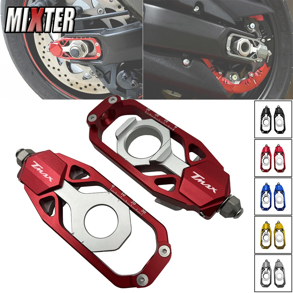 Motorcycle-CNC-Rear-Axle-Chain-Adjusters-Tensioners-Catena-Spool-For ...