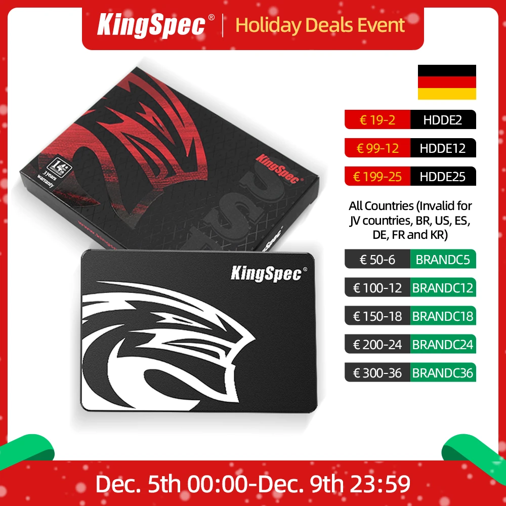 Kingspec Ssd Drive Hdd 2.5 Hard Disk Ssd 120gb 240gb 1tb 512gb 128gb ...