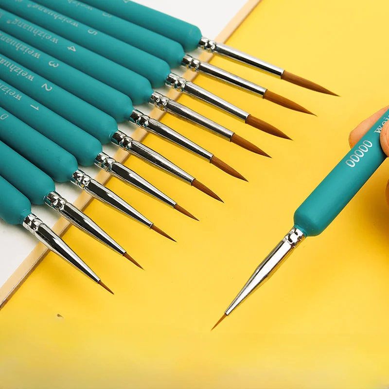 11Pcs-Set-Hook-Line-Pen-For-Watercolor-Oil-Painting-Extra-Fine-Soft ...