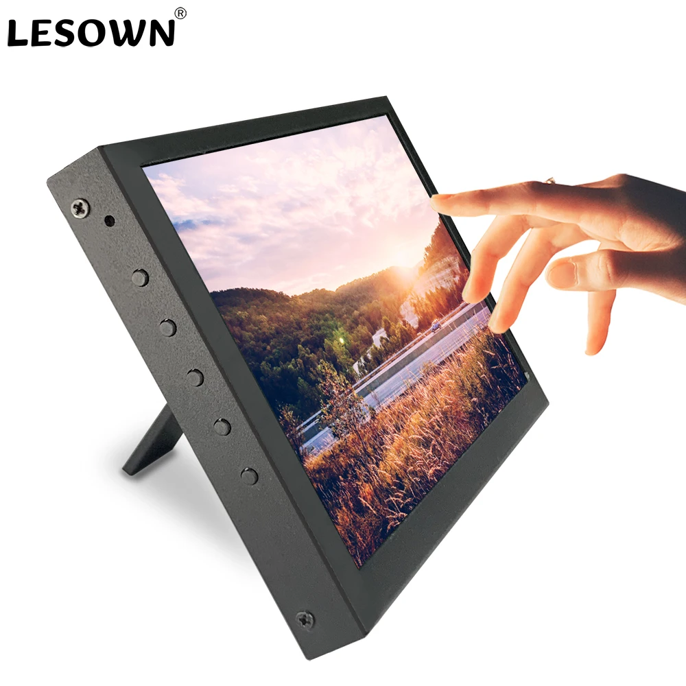 LESOWN-Monitor-LCD-peque-o-de-7-pulgadas-pantalla-t-ctil-peque-a-ancha ...