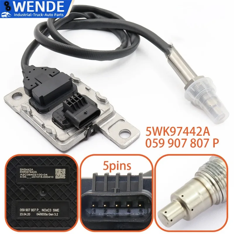 OEM-059907807P-5WK97442A-Nitrogen-Oxide-NOx-Sensor-059907807P-For-VW ...