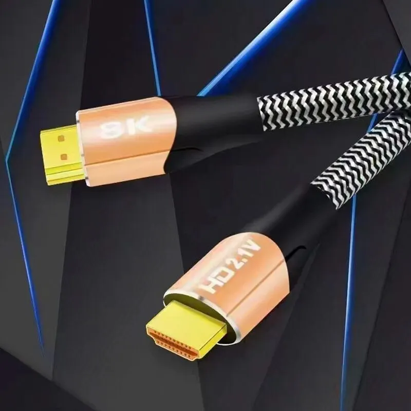 2M 8K HDMI Cable2.1V 4K120HZ 8K60HZ HDTV Copper High Quality 8K Cord ...