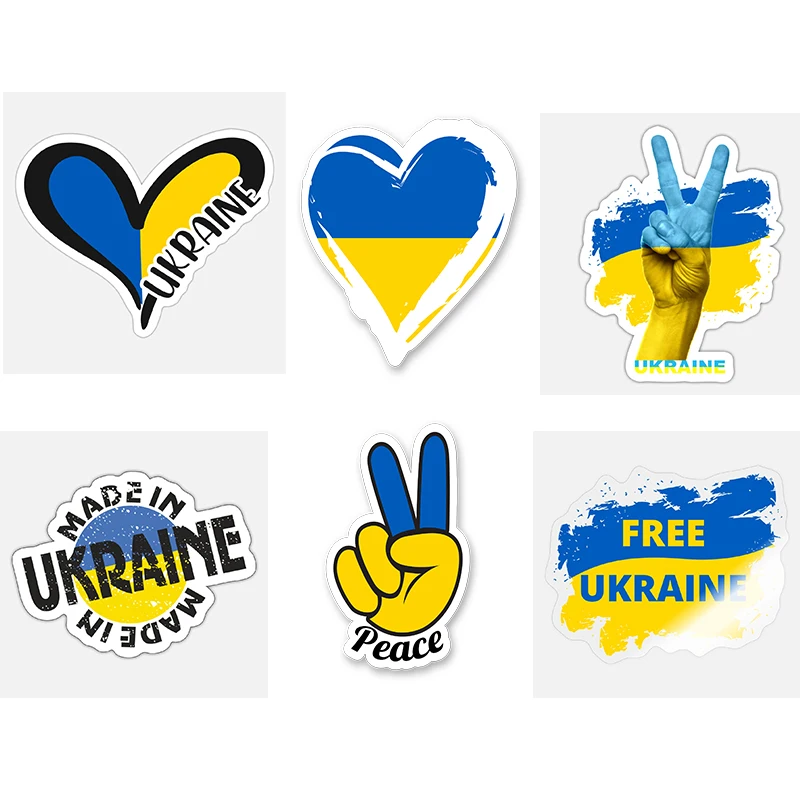 V1393-For-Coat-of-Arms-of-Ukraine-Car-Sticker-Map-Decal-Ukrainian ...