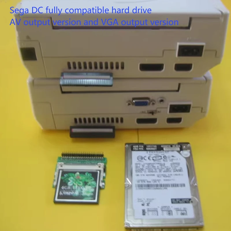 DC-Dreamcast-Game-Console-Hard-Drive-RC4-Optical-Drive-Hard-Drive-CF ...