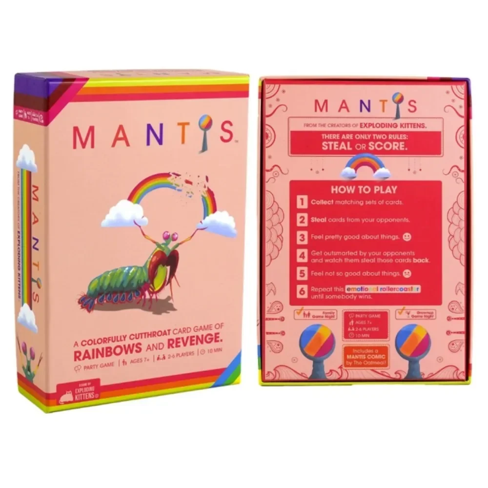 Exploding-Kittens-Mantis-Card-Games-Fun-Family-Games-Night-Popular-Kid ...