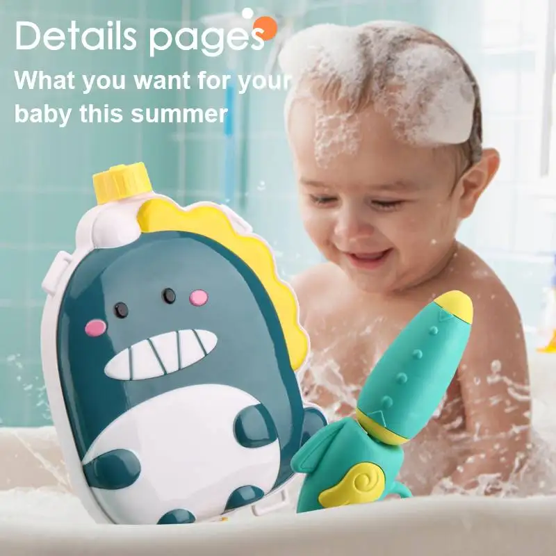 Water Gun Backpack Toy For Children's Summer Kids Outdoor Beach Water ...