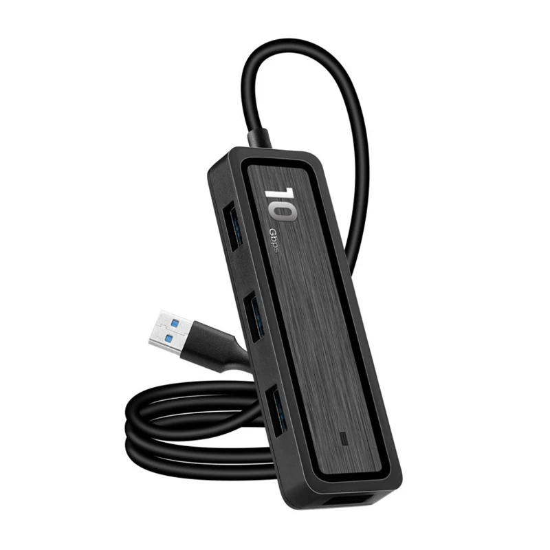 10Gdps 6-in-1 Docking Station USB HUB Adapter with 4 Ports USB 3.2 Gen ...