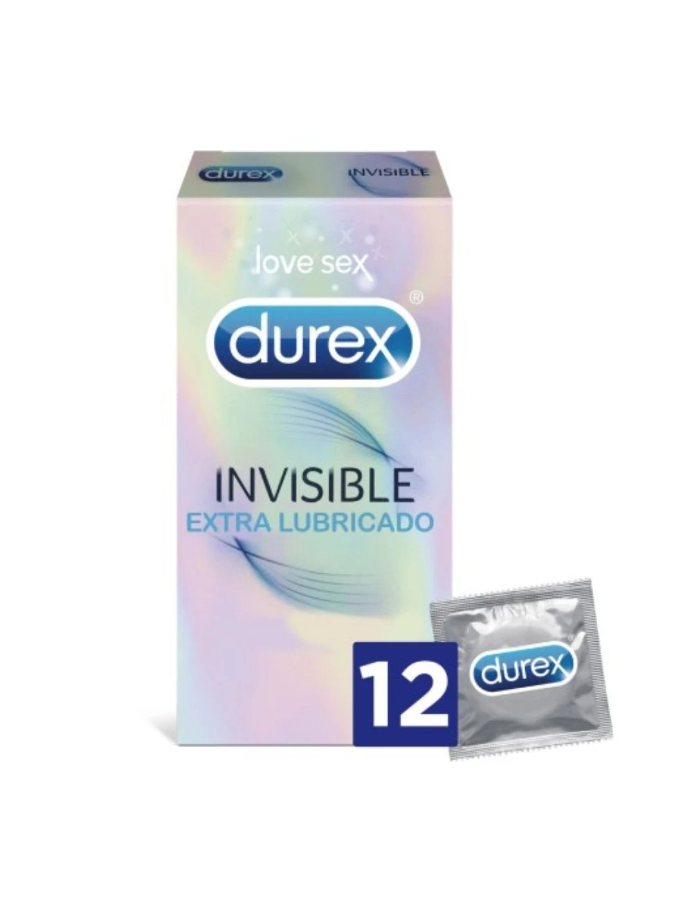 Durex Invisible Extra Lubricated 12 - Condoms - AliExpress