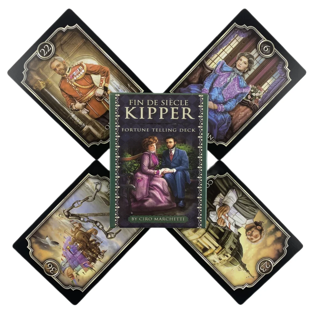Fin De Siecle Kipper Oracle Cartões A 39 Tarot Inglês Visões ...