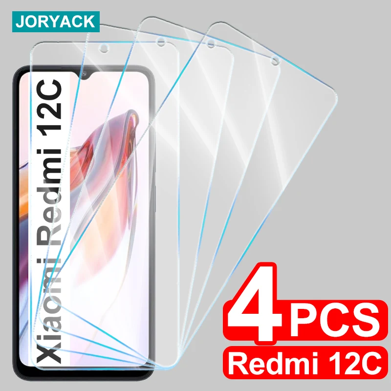4PCS-Tempered-Glass-for-Xiaomi-Redmi-12C-10A-10C-10-5G-9T-9A-9C-Nfc ...