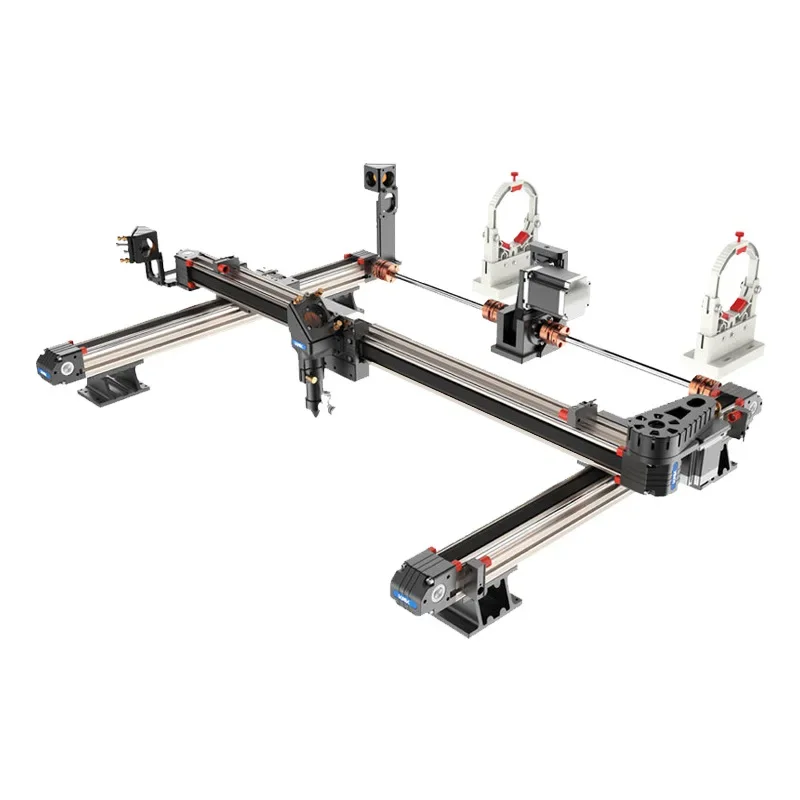 Spraying-reciprocating-timing-belt-linear-guide-sliding-table-three ...