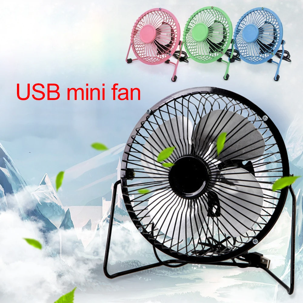 Universal 5V USB Silent Fan 4 Inch for Office Home PC Laptop Notebook ...
