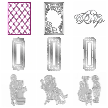 Slimline Advanced Nesting Die Layered Frame Cutting Dies For DIY ...