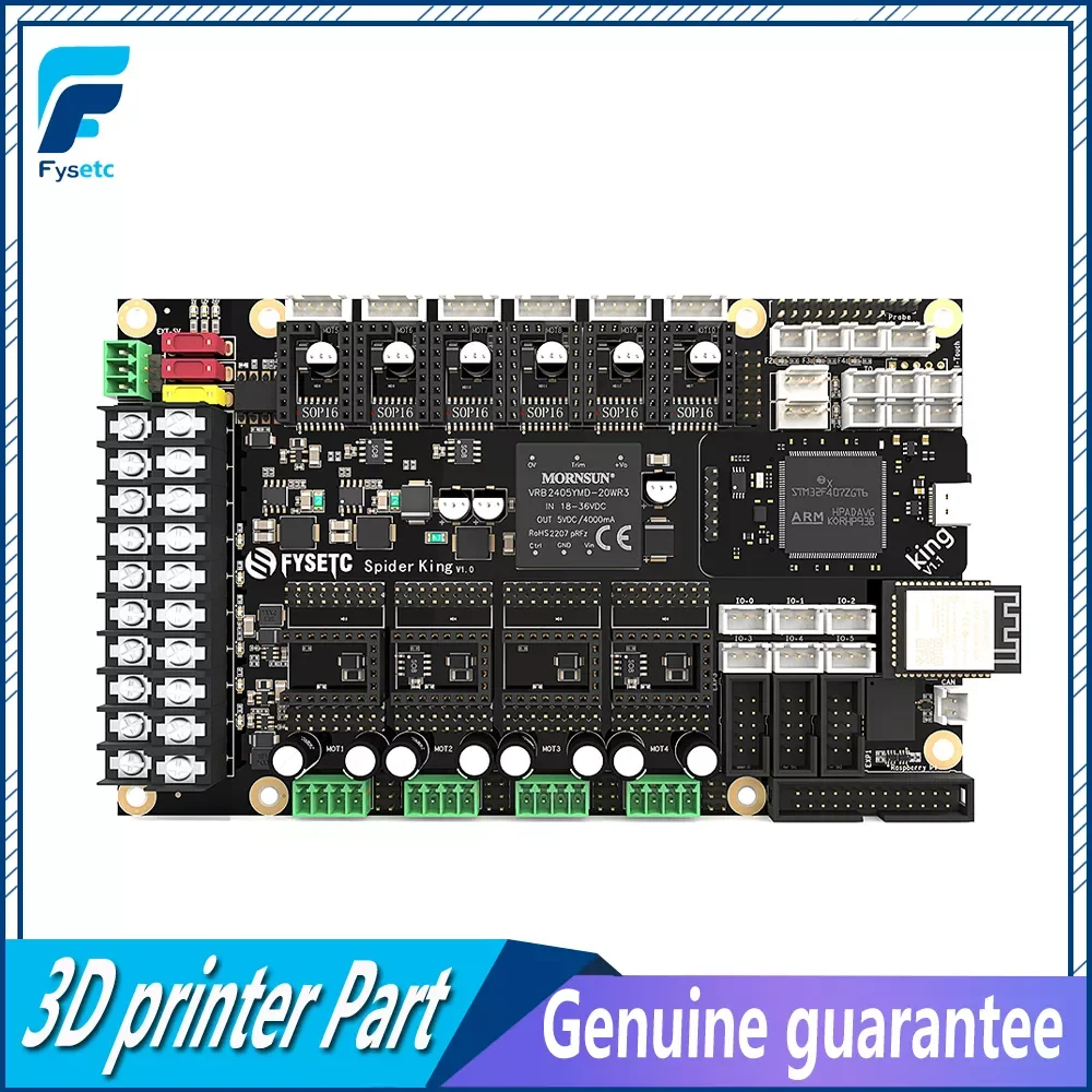 FYSETC-Spider-King-Motherboard-Core-Replaceable-10-Axis-Industrial ...