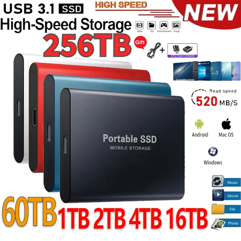 Original-External-Hard-Drive-1TB-2TB-Portable-SSD-USB-3-1-External-Hard ...