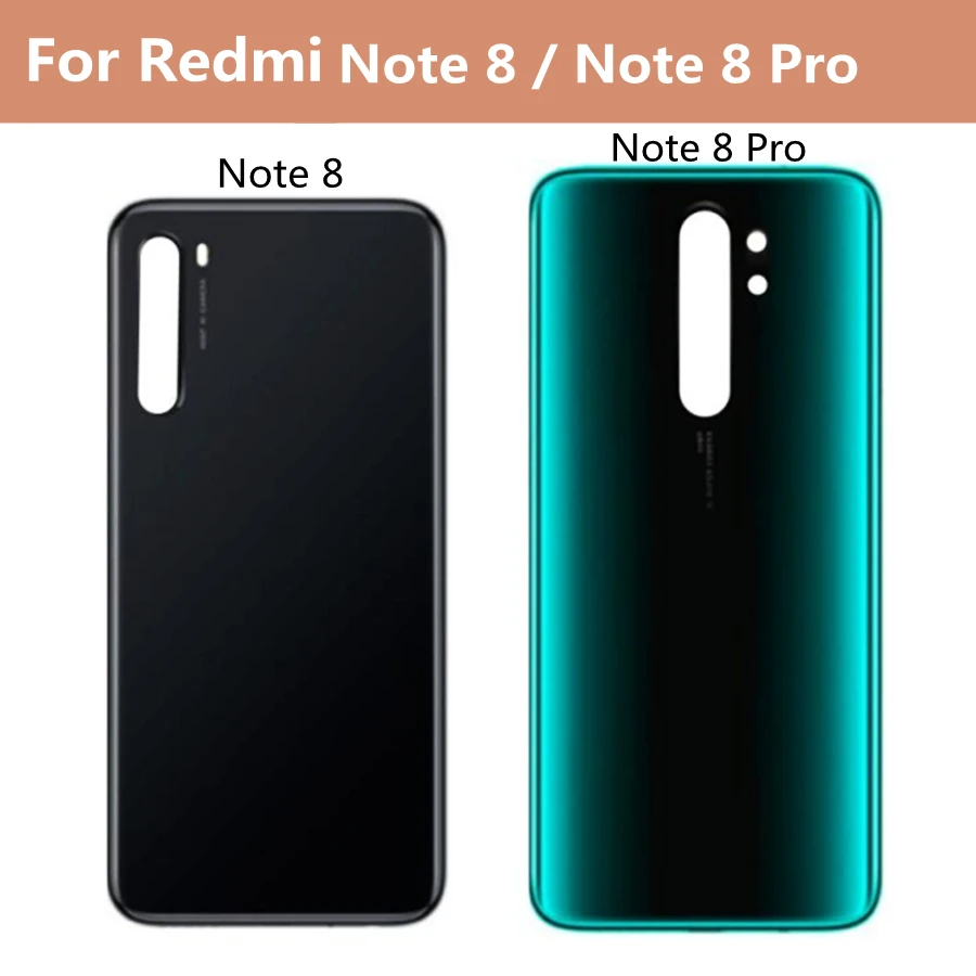 Note8 pro capa traseira para xiaomi redmi nota 8 pro capa de bateria nota 8 porta de vidro ...
