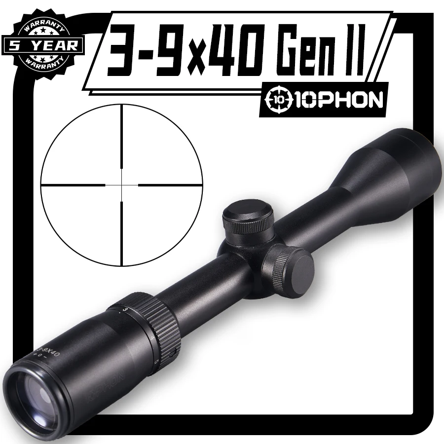 Tactical-Telescopic-Collimator-for-Airsoft-Gun-with-Mount-3x9x40-Scope ...