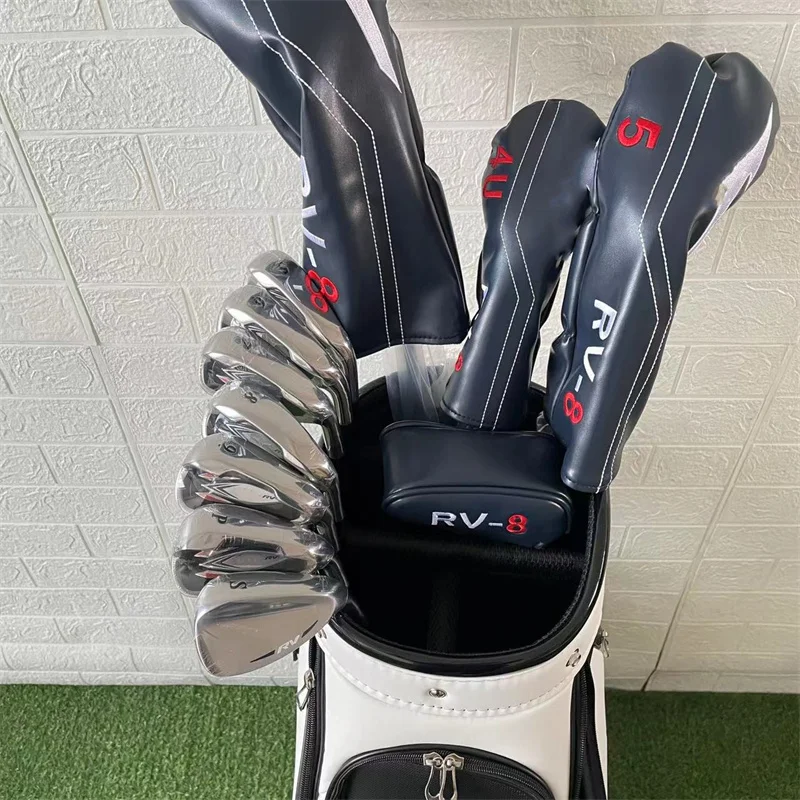 Mizuno Rv 8 골프 클럽 컴플리트 세트 Rv8 흑연 샤프트 드라이버 페어웨이 우드 Hybird 퍼터 7