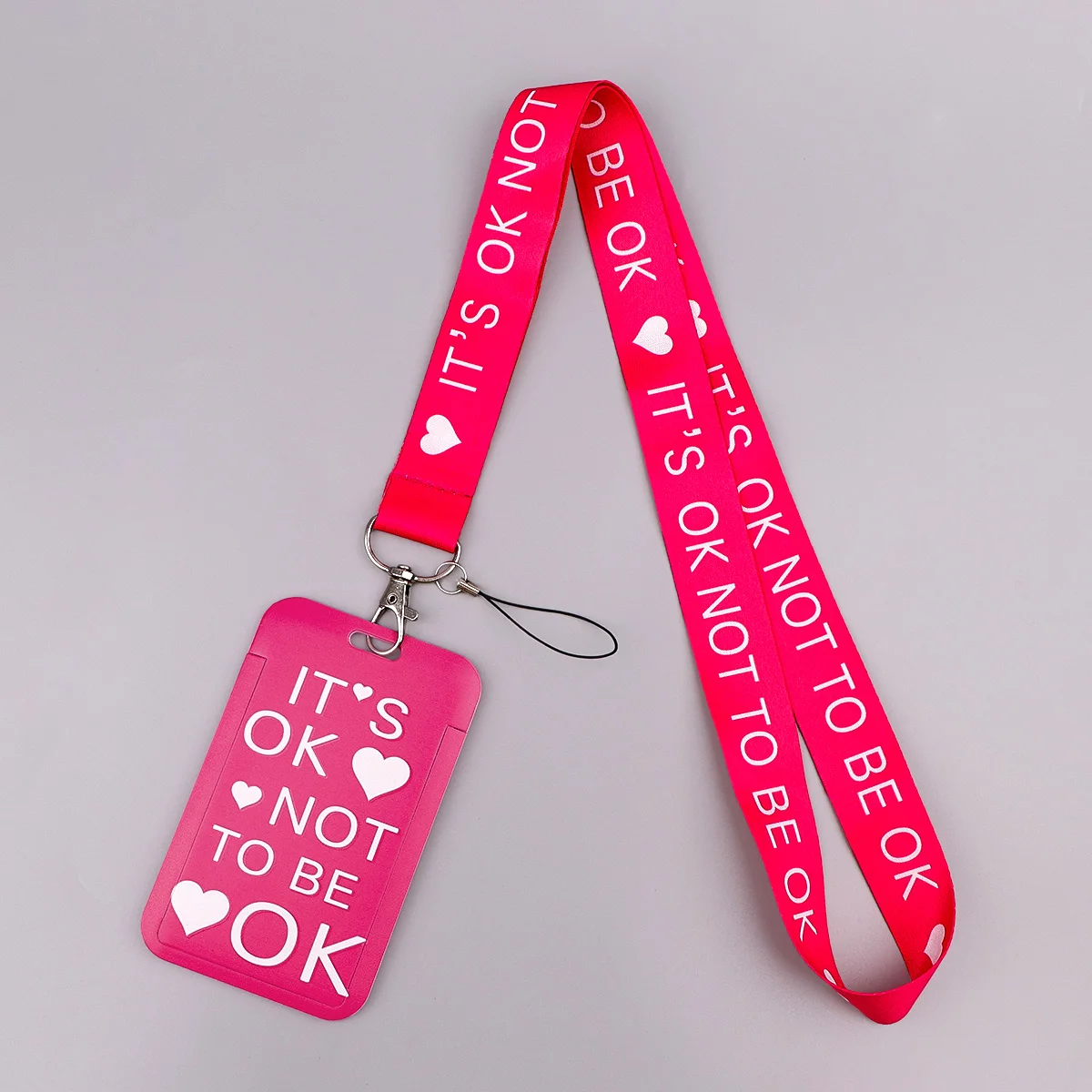 It's Ok Credential Holder Mental Health Lanyards for Key Neck Strap For ...