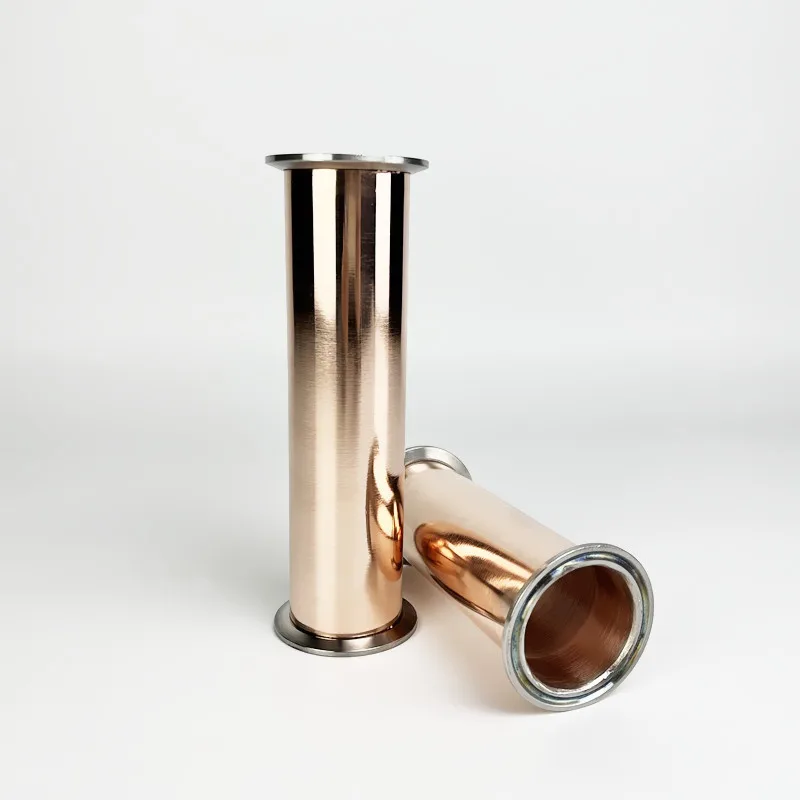 2"(51mm) OD64 Sanitary Tri-Clamp Copper Spool Tube/Pipe For ...