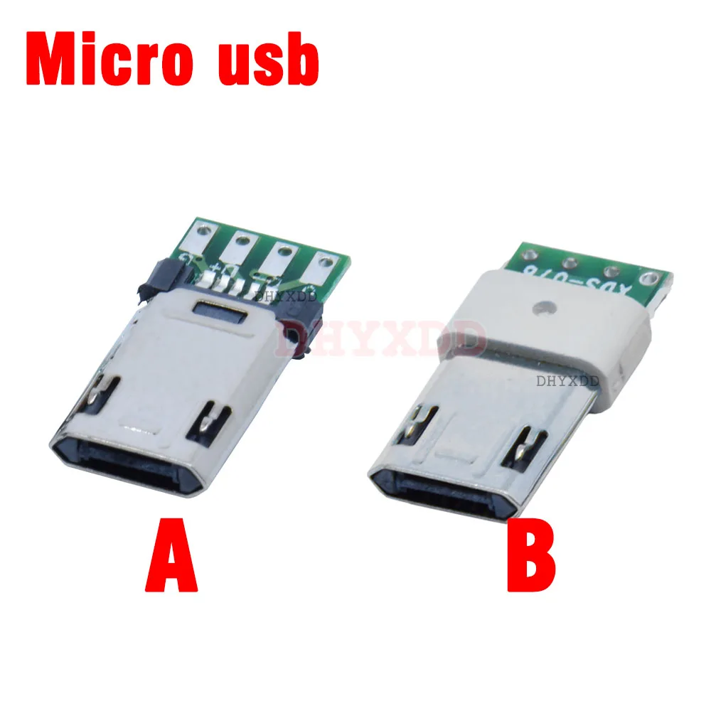 5-50PCS-Micro-USB-5Pin-Male-Plug-With-PCB-Solder-Plate-Double-sided-Micro-5P-Connector.jpg