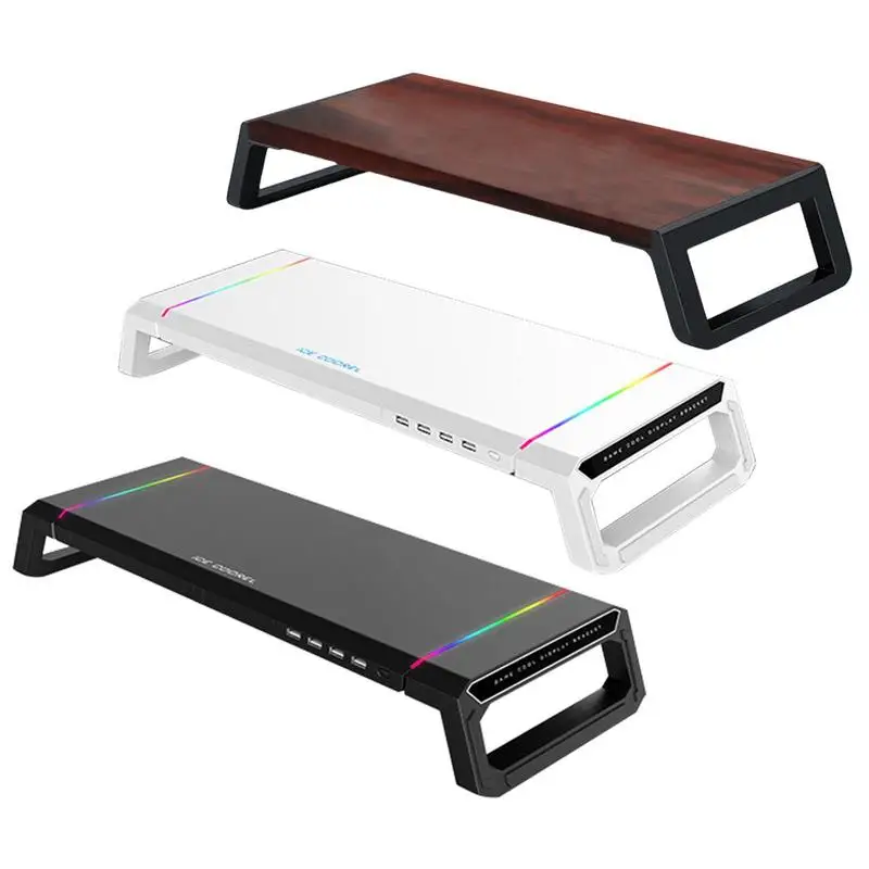 Monitor Stand Riser ABS Laptop PC Screen Stand Organizer Universal ...