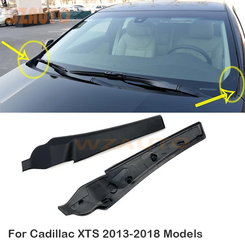 Front-Windshield-Wrap-Corner-Trim-Windshield-Wiper-Side-Trim-Cover ...