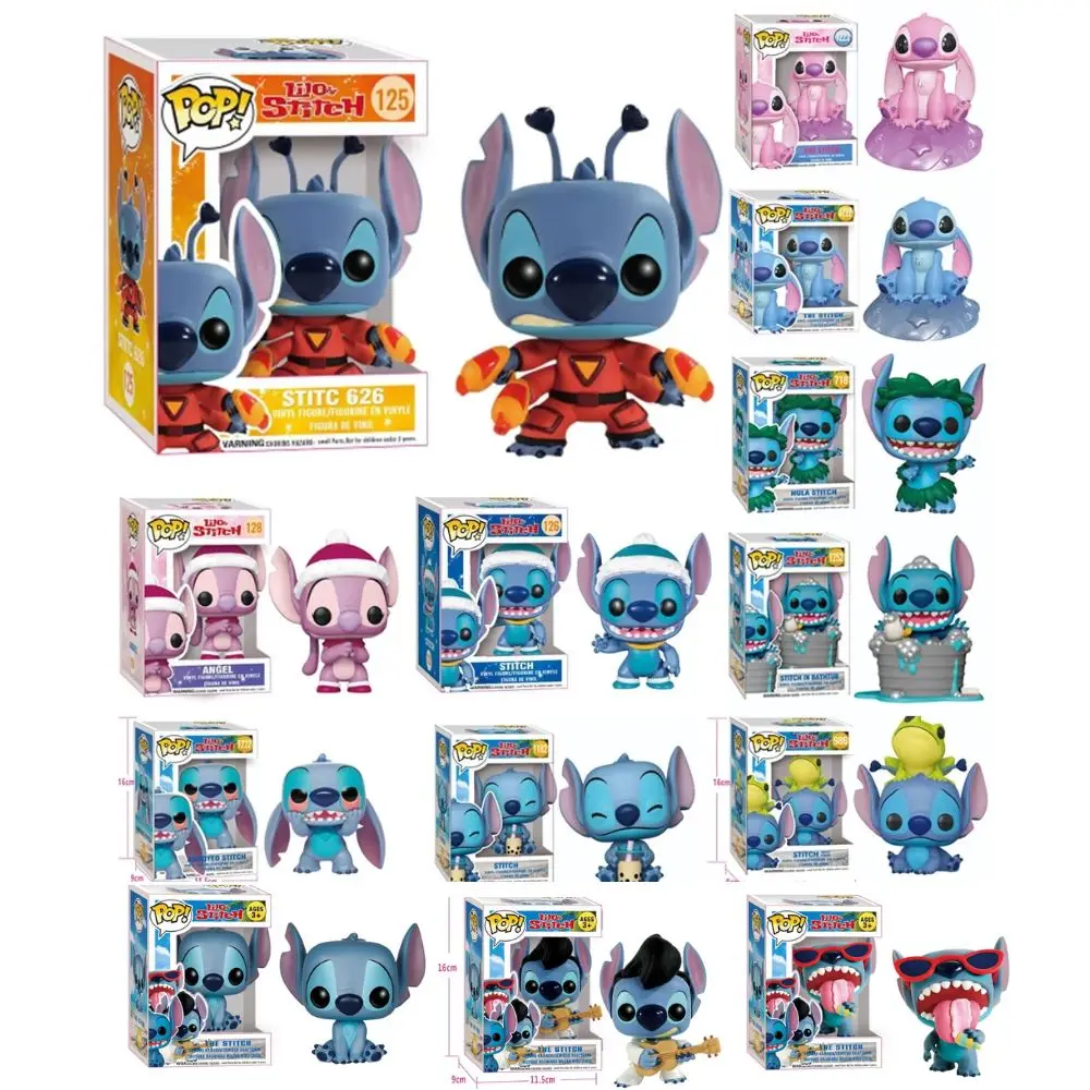 Funko-POP-Star-Baby-Stitch-Pequeno-Ouro-Feito-M-o-Vinil-PVC-Boneca ...