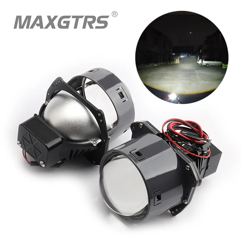 MAXGTRS-LED-Headlight-90W-Car-Light-Lenses-For-Headlights-H7-LED-H4-H1 ...