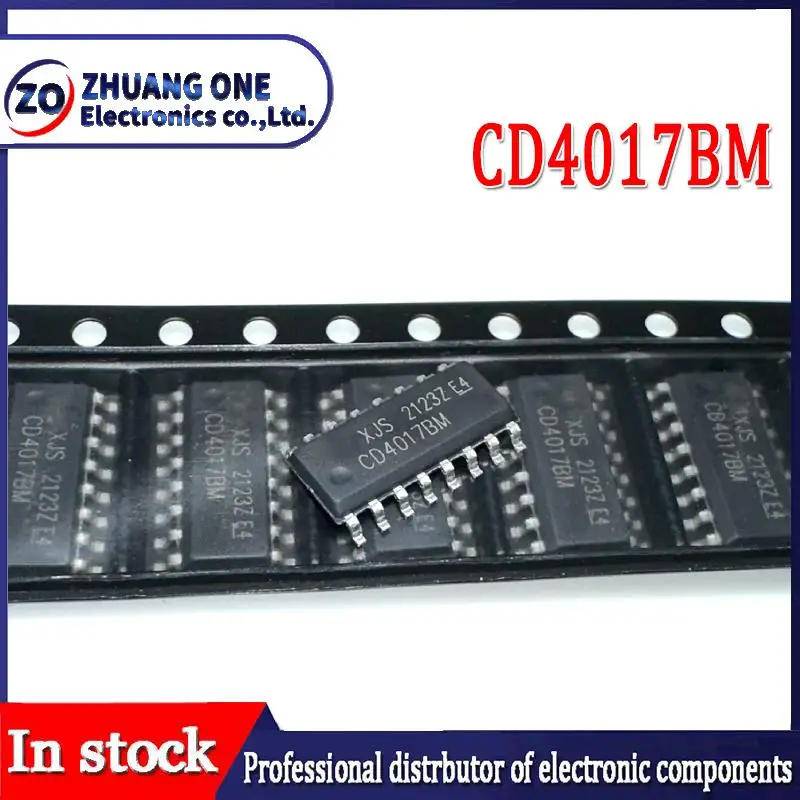 10PCS-CD4017BM-SOP16-CD4017-SOP-HEF4017BT-CD4001BM-CD4011BM-CD4013BM ...