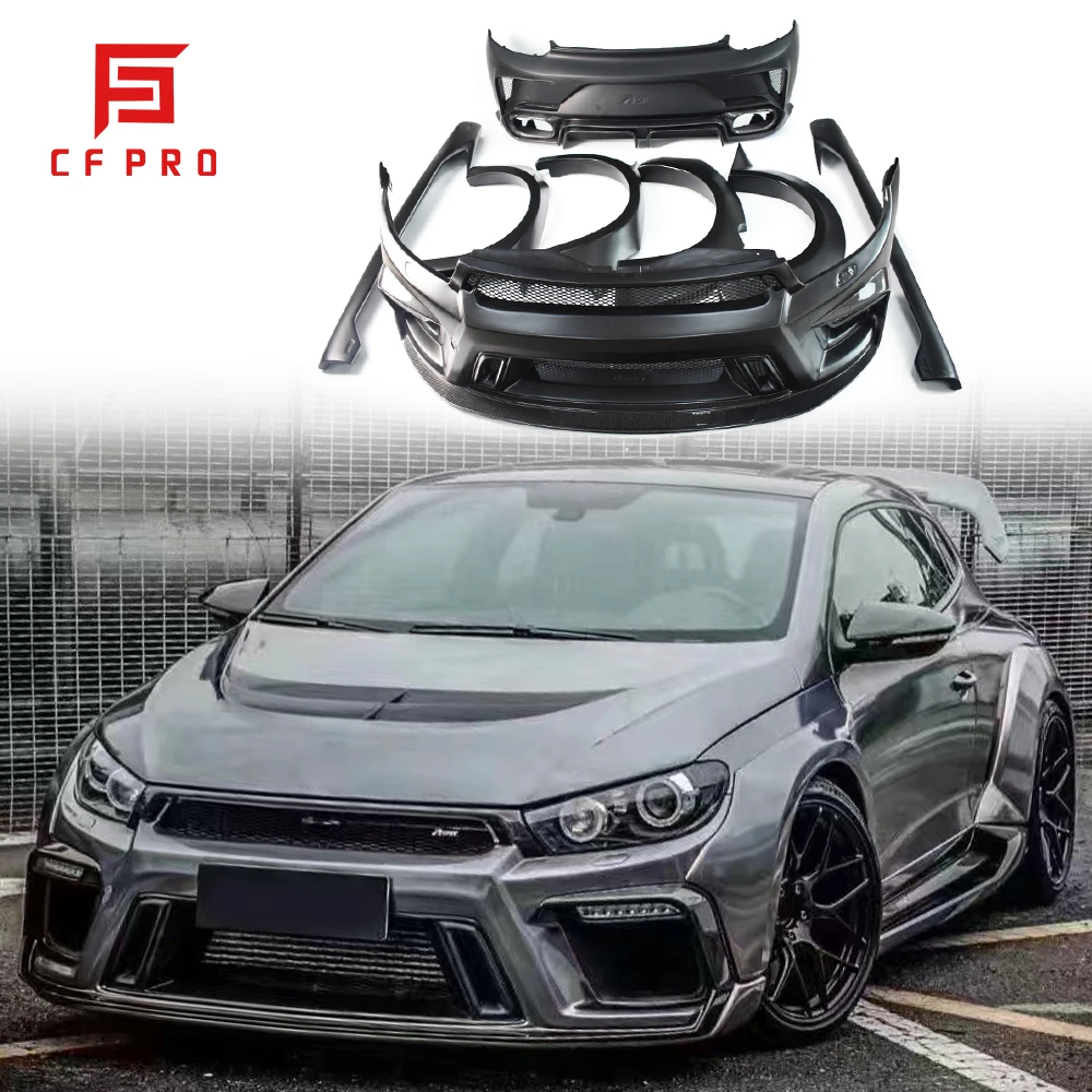 Hot-Sell-ASPEC-Style-Body-Kit-For-Volkswagen-Scirocco-Carbon-Fiber ...