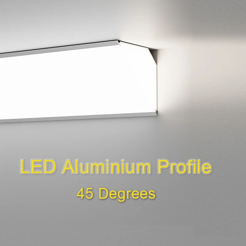 LED-Aluminium-Profile-45-Oblique-Beam-Top-Corner-Linear-Light-For ...