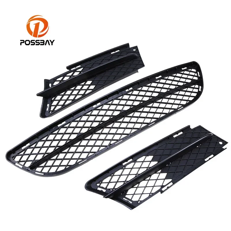 Car-Front-Bumper-Lower-Center-Grill-Grilles-Auto-Side-for-BMW-3-Series ...