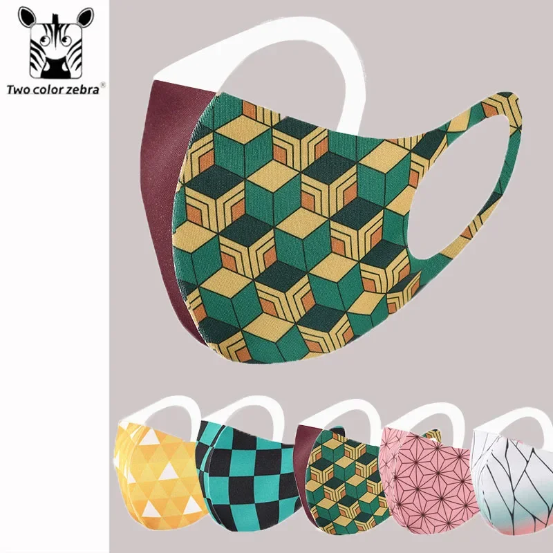 Anime-Demon-Slayer-Kamado-Tanjirou-Nezuko-Cosplay-Costume-Handmade-Mask ...