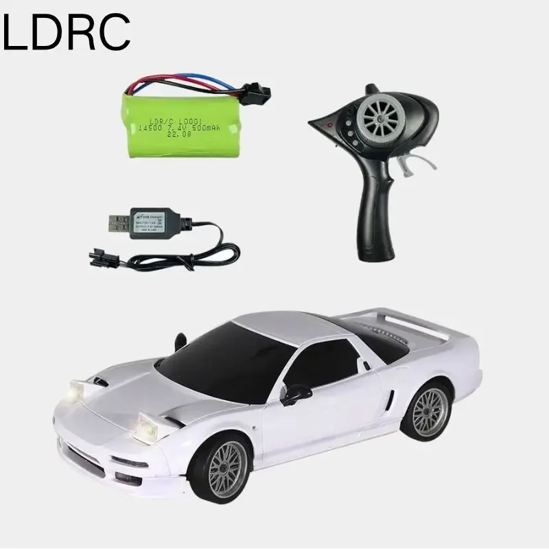 LDRC LD-A02 1/18 RC Drift Car 2.4G NSX USB Charge Full Scale Controlled ...