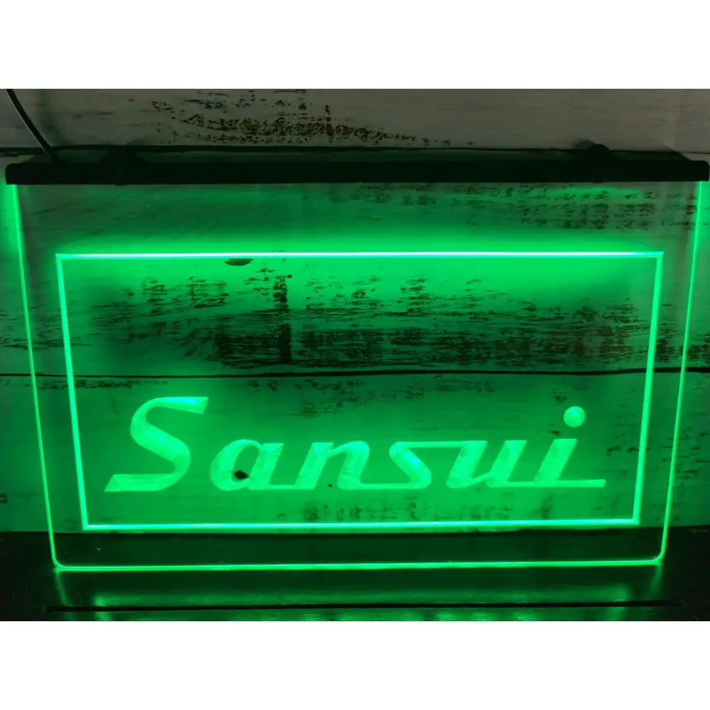Sansui Home Theater Audio System LED Neon Sign-3D Carving Wall Art for ...
